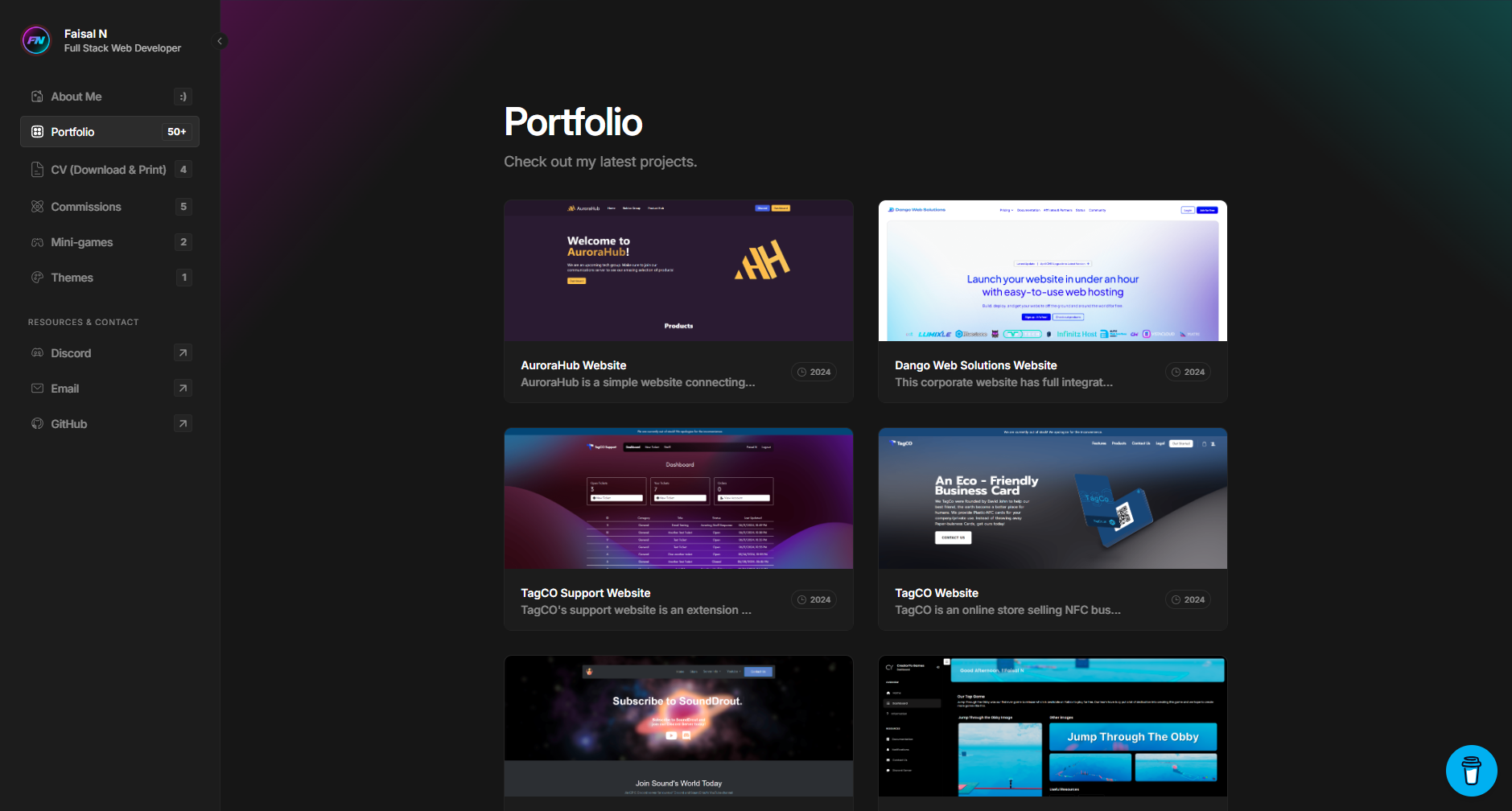 Portfolio – Faisal N